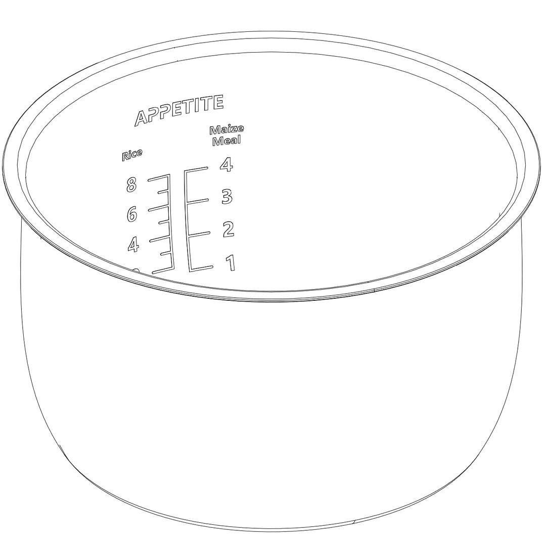 The Appetite Automatic Pap Maker Deluxe - Mercury Silver – appetitesa