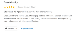 The Appetite Automatic Pap Maker with Multi Cooker Function – appetitesa