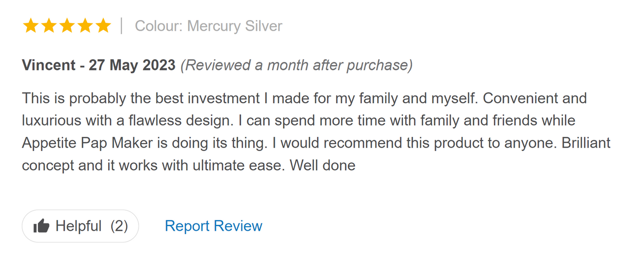 The Appetite Automatic Pap Maker with Multi Cooker Function – appetitesa