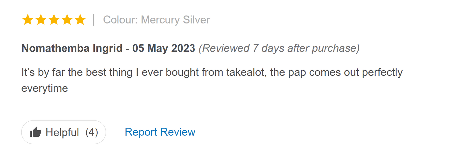 The Appetite Automatic Pap Maker with Multi Cooker Function – appetitesa