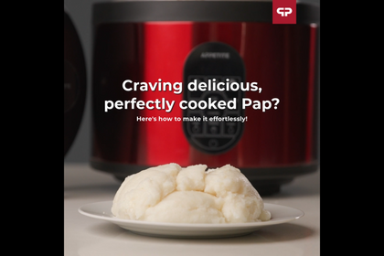 The Appetite Automatic Pap Maker with Multi Cooker Function – appetitesa