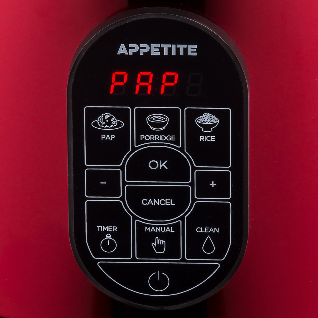 The Appetite Automatic Pap Maker Deluxe - Merlot Red – appetitesa